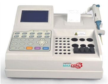 Coagulação: MAXCOAG COAGULÔMETRO 4 CANAIS SEMI AUTOMÁTICO